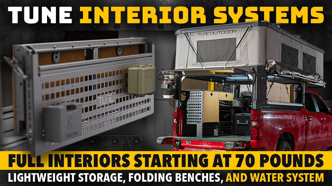Tune Outdoor Launches Interior Systems - Truck Camper Magazine