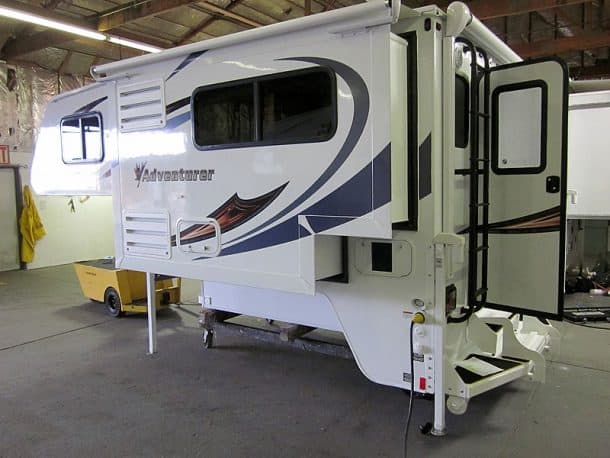 2017 Adventurer 89RBS - Single-Slide, Wet Bath Truck Camper