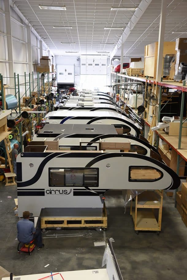 Cirrus Rising: NüCamp RV Factory Tour
