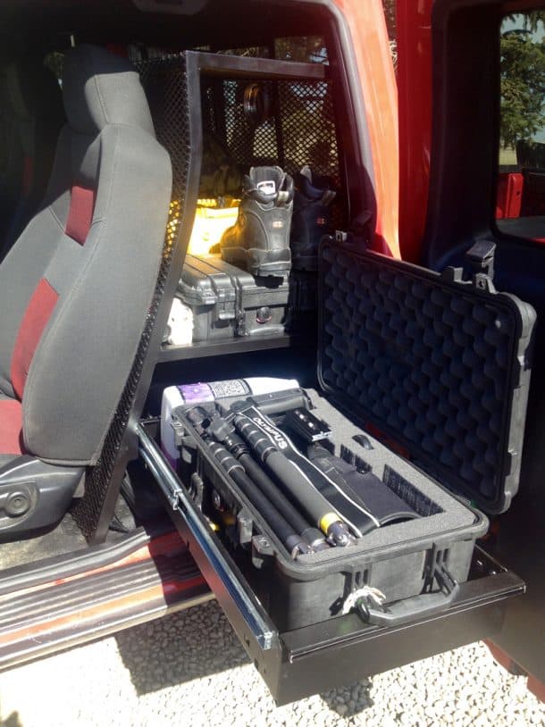 Maximizing Your Truck's Back Seat Storage Area